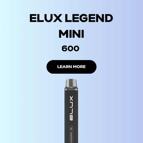 Elux Legend Mini 600 Puff Disposable Vape Device – Shop Disposables