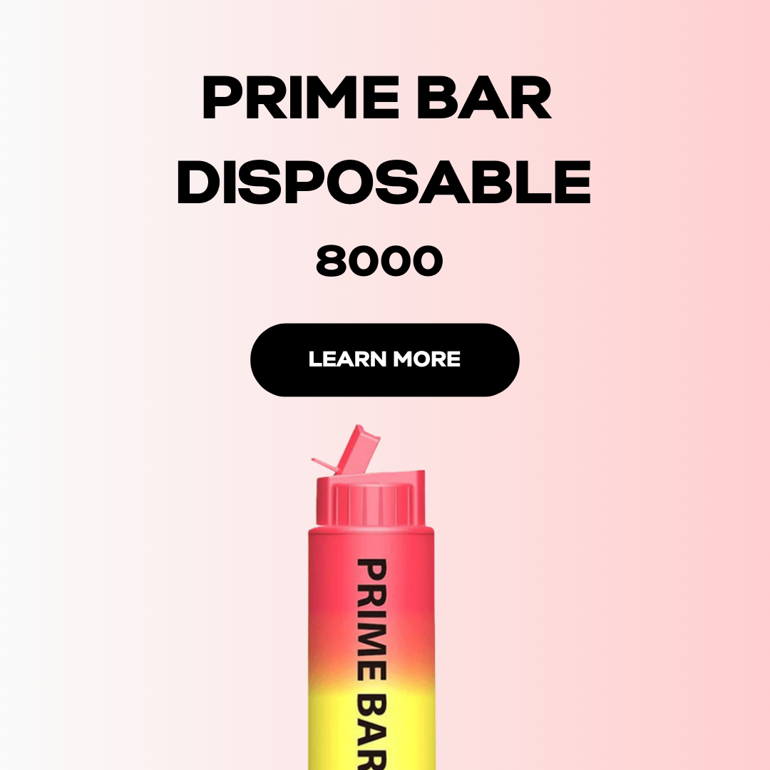 Prime Bar 8000 Puff 2% Disposable Vape Device – Shop Disposables