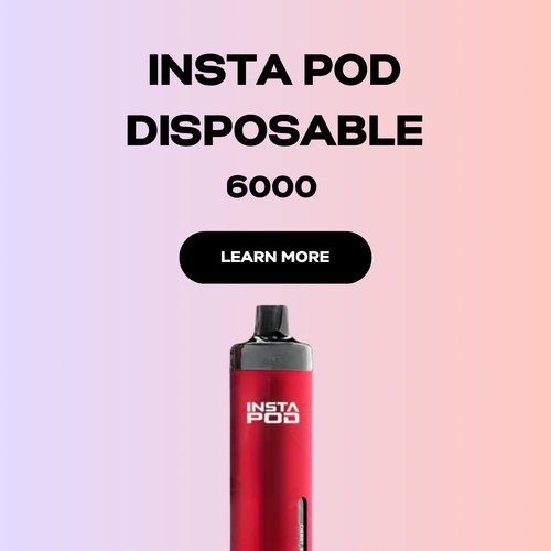 Insta Pod 6000 Puff Disposable Vape Kit – Shop Disposables