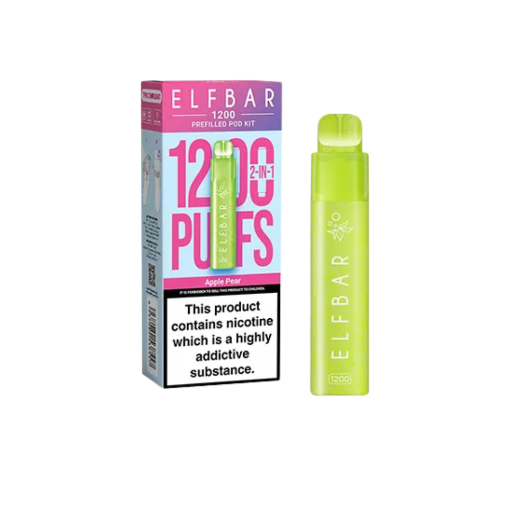 Elf Bar 1200 Prefilled Pod Vape Kit | Price £6.99 – Shop Disposables